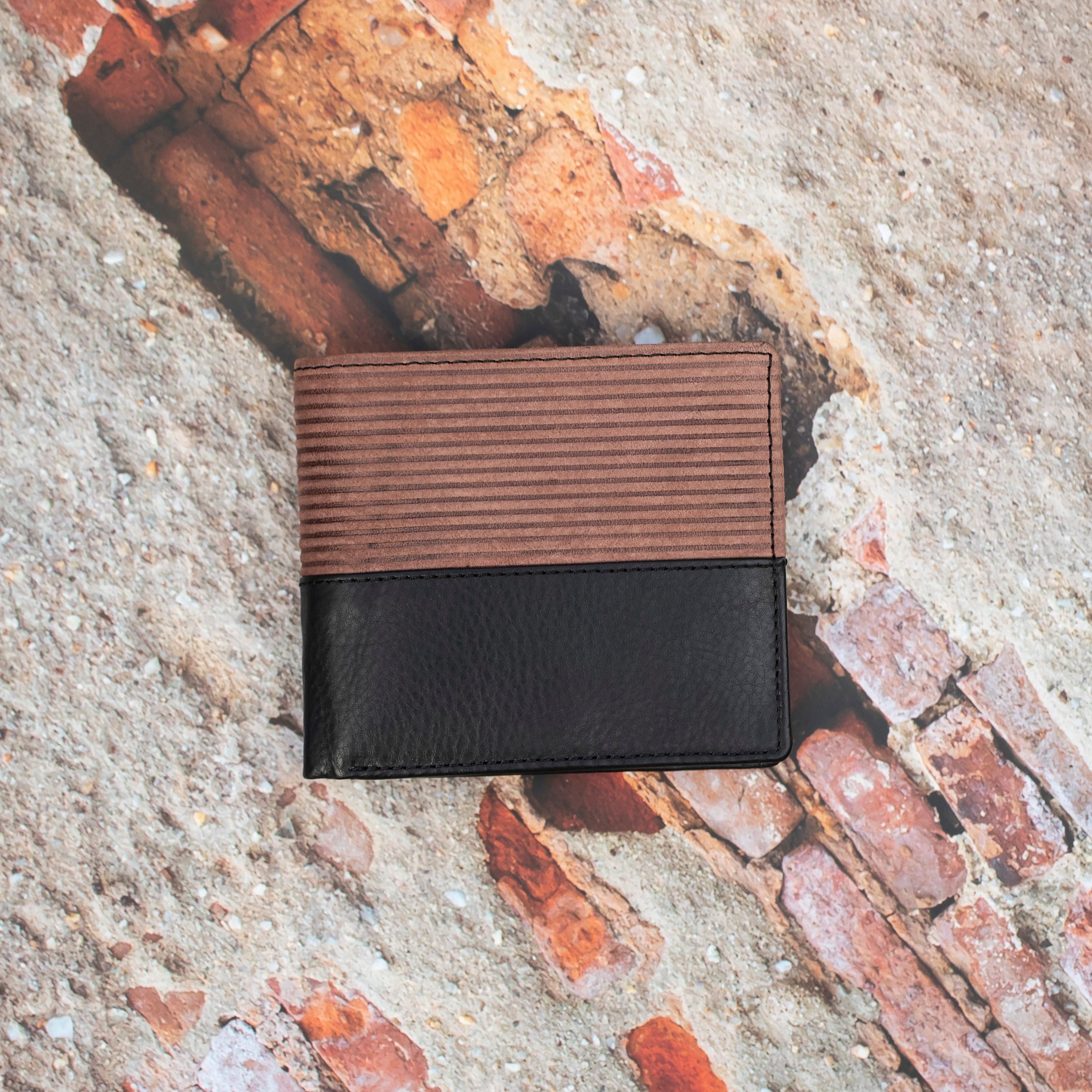 Alpha RFID Trifold Leather Wallet-355/Black – Siân Alison Designs